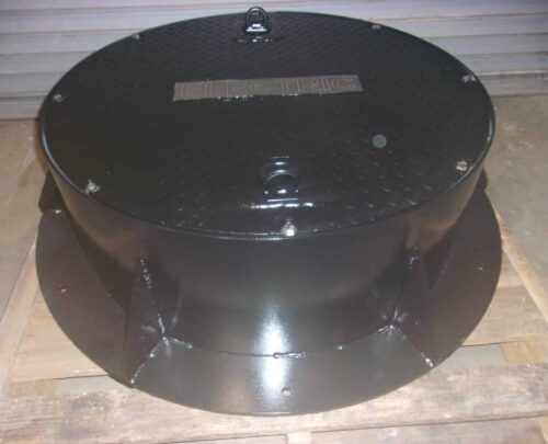 Round Manhole Covers and Frames Base Flange Frame