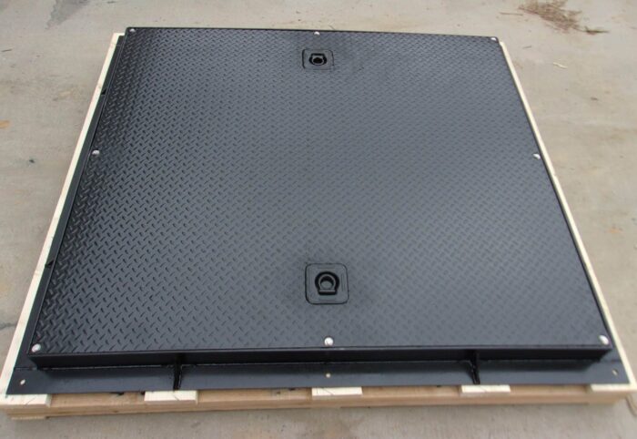 Square Manhole Covers and Frames Base Flange Frame