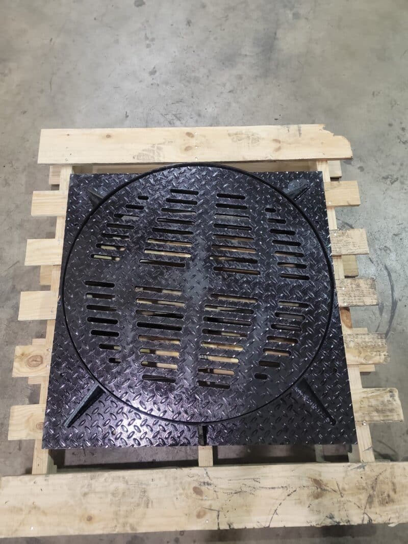 Base Flange Frame & Drain Cover | Manhole Covers Direct