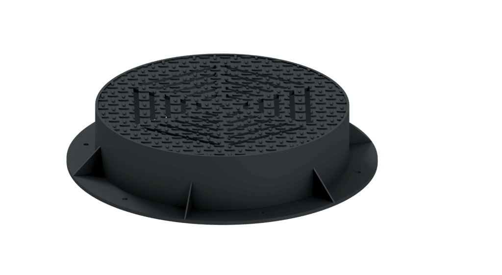 Base Flange Frame & Drain Cover | Manhole Covers Direct