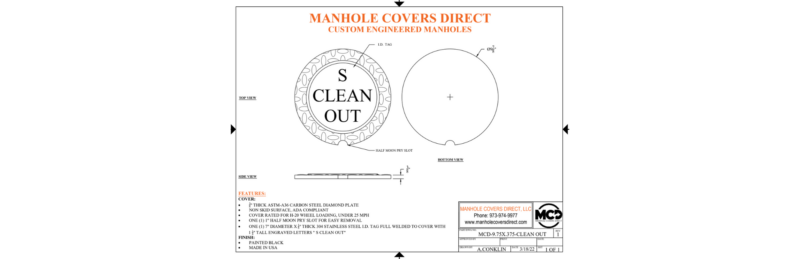 Sewer Clean Out Covers - Replace Your Cast Iron Covers